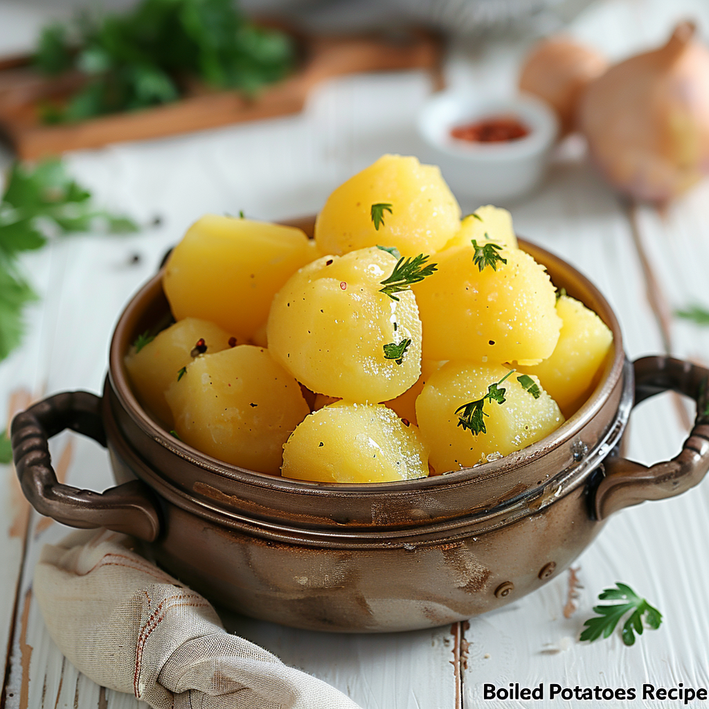 Boiled Potatoes Recipe: Powerful Crunch! - The Fresh Man cook