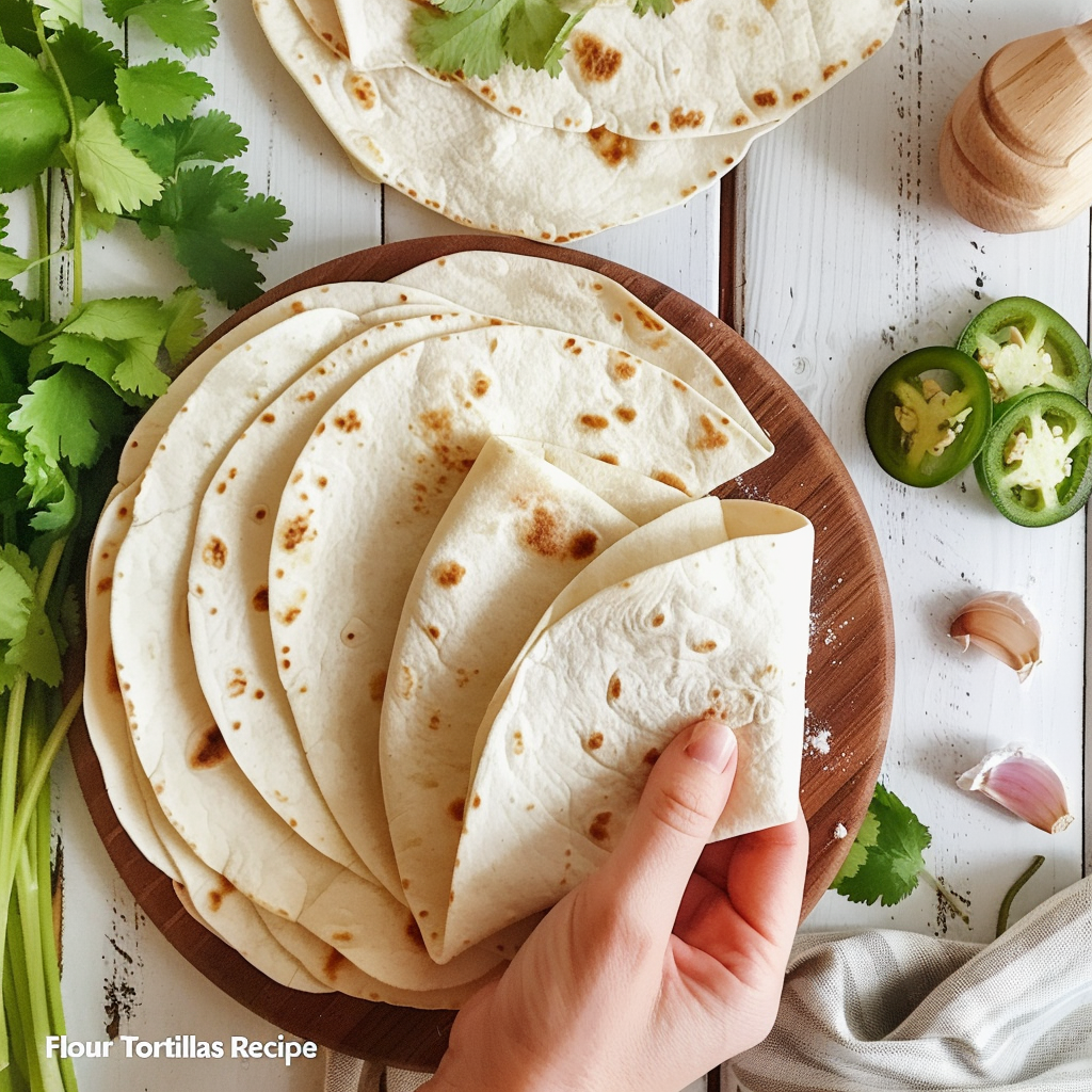 Flour Tortillas Recipe: Easily and Perfectly! - The Fresh Man cook