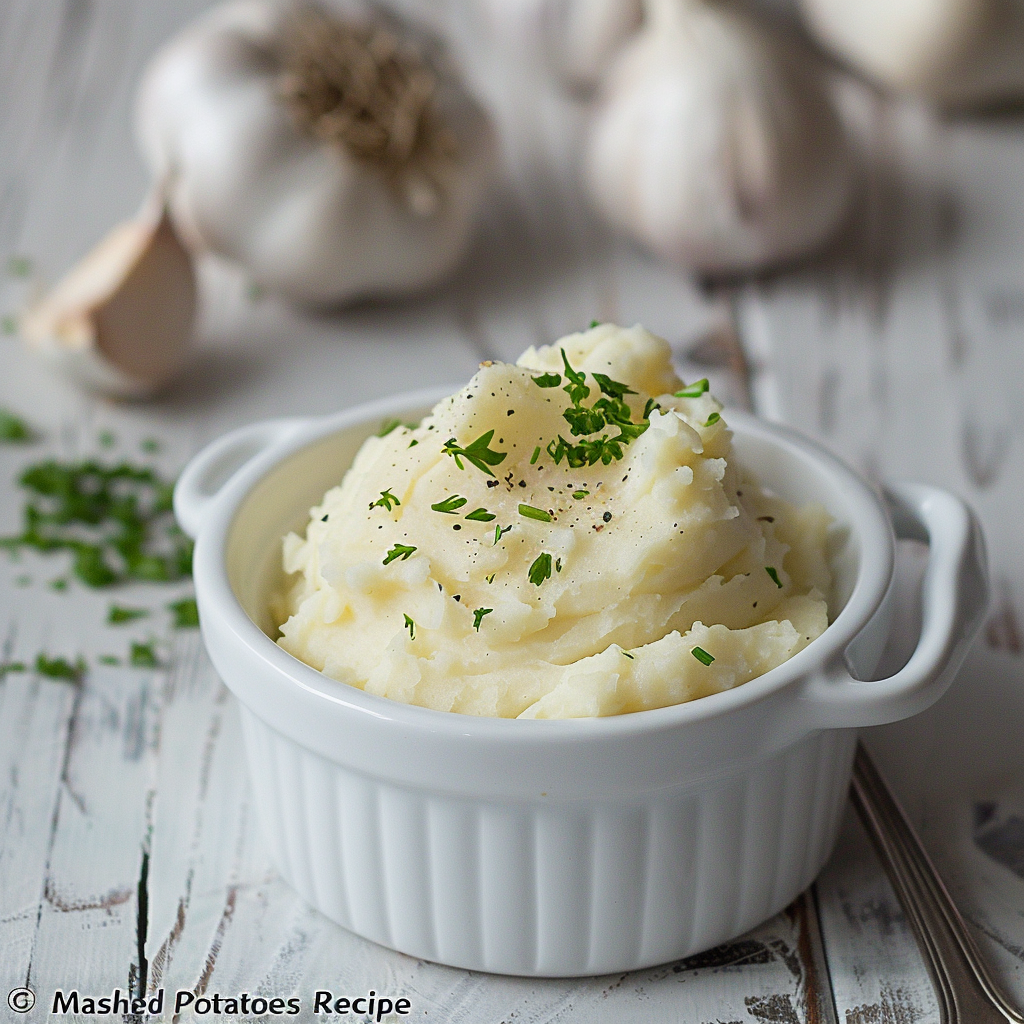 Recipe For Garlic Mashed Potatoes