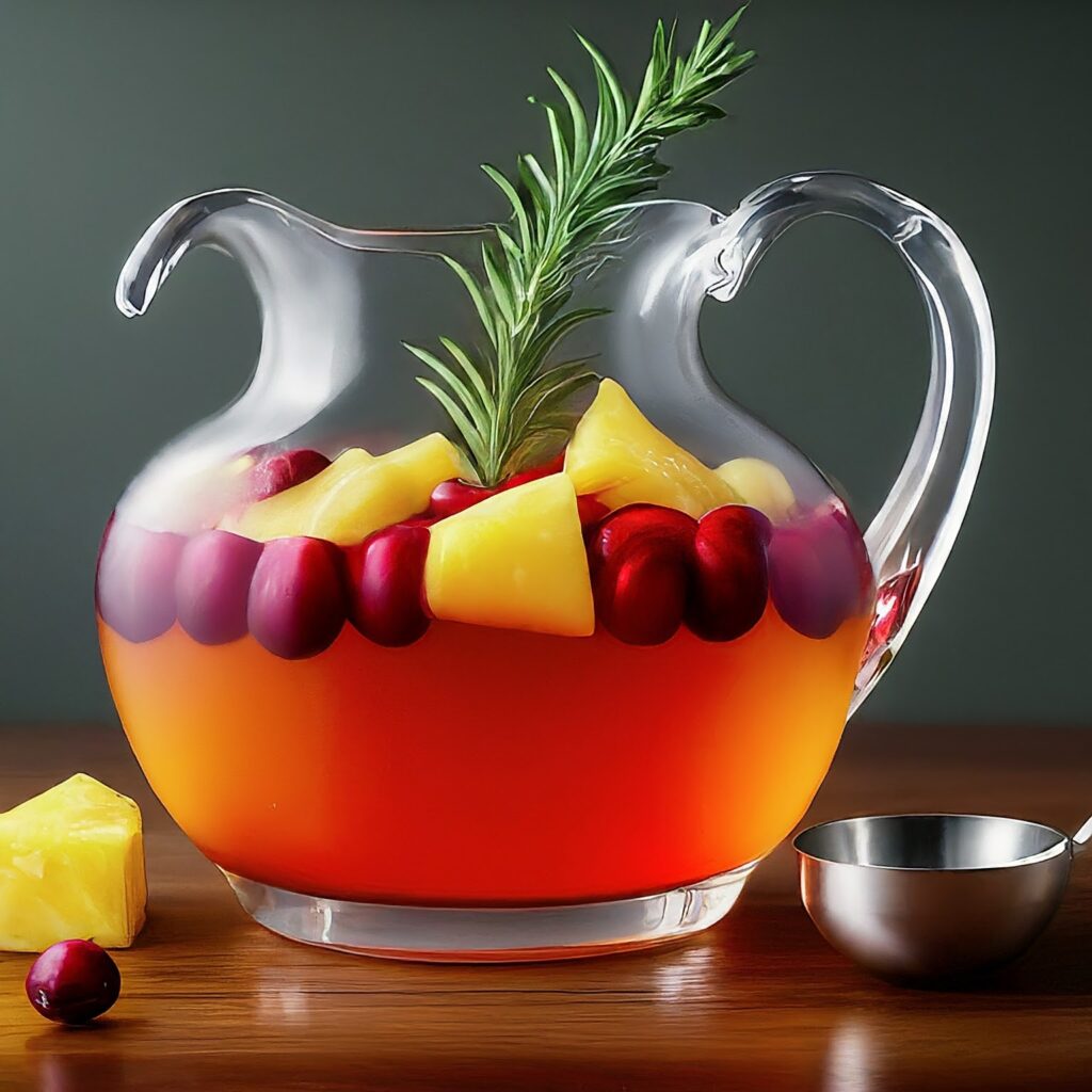 Cranberry Pineapple Punch Recipe: Amazing Taste! - The Fresh Man cook