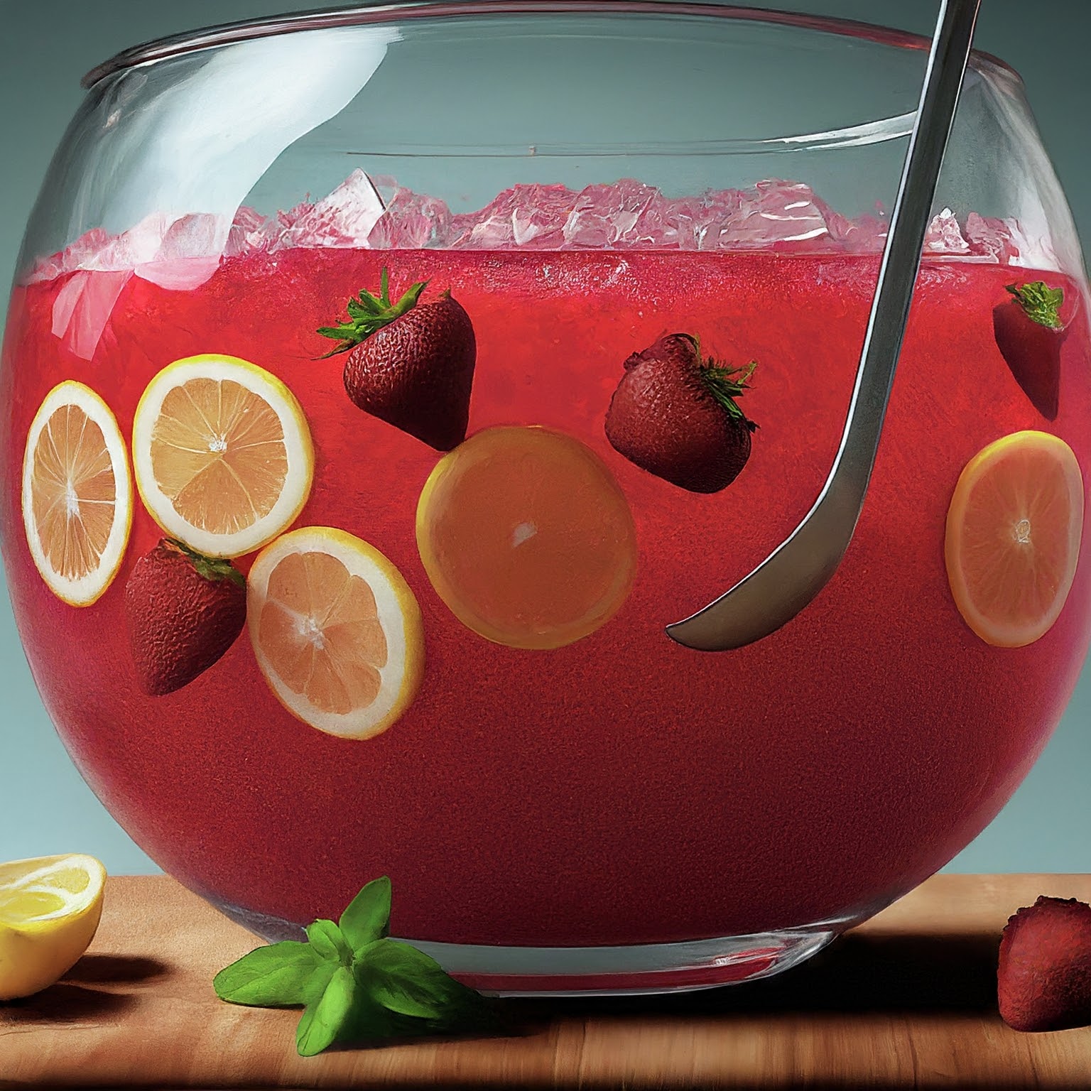 Strawberry Party Punch Recipe: Blushing Delight! - The Fresh Man cook