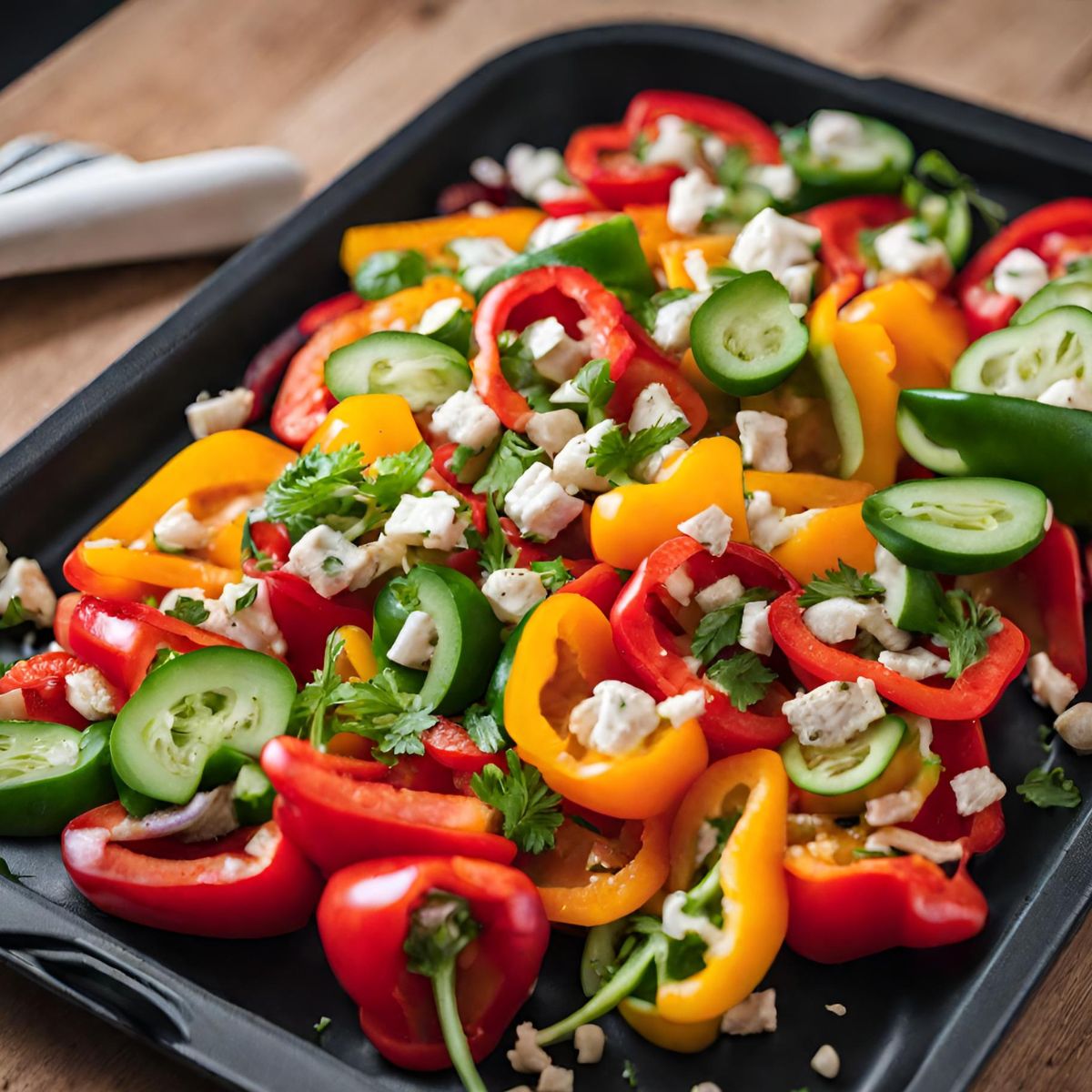 Bell Pepper Salad Recipe "Easy & Refreshing" - Explore a Variety of ...