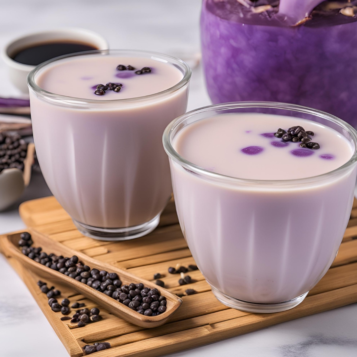 Taro Milk Tea Boba Recipe: Easy Steps for Perfect Boba! - The Fresh Man ...