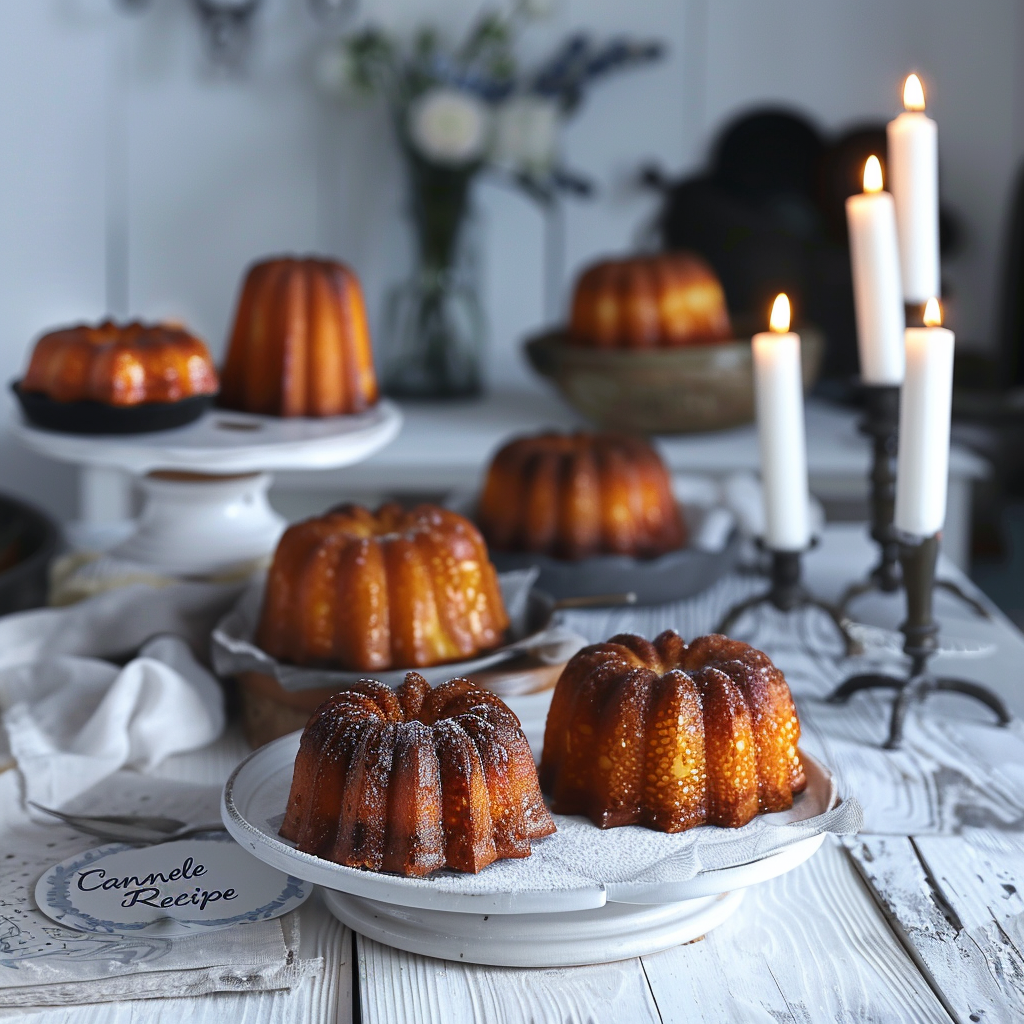 Cannele Recipe: A Taste of Bordeaux's Sweet Tradition! - The Fresh Man cook