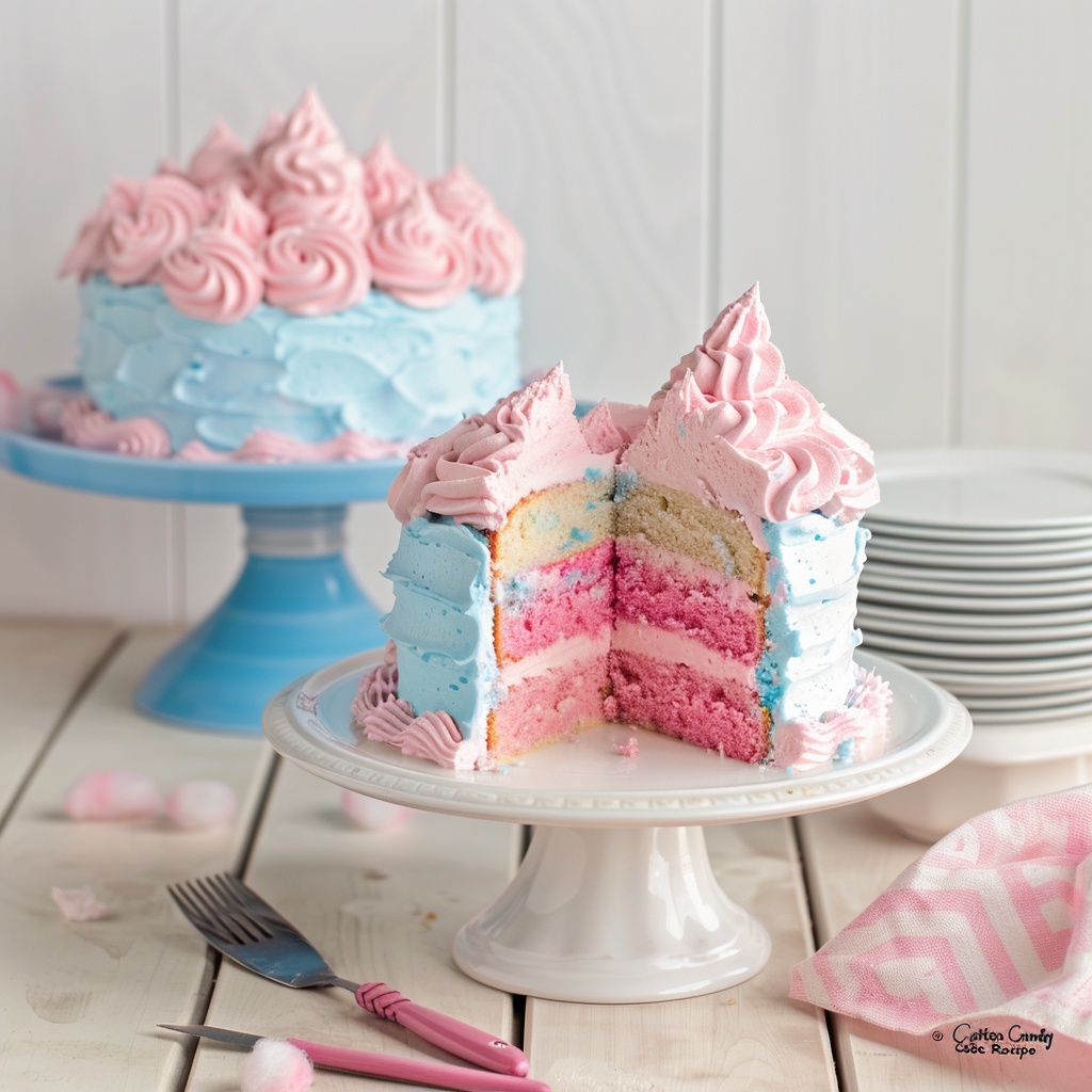 Cotton Candy Cake Recipe: Whimsical Wonders Magic! - The Fresh Man cook