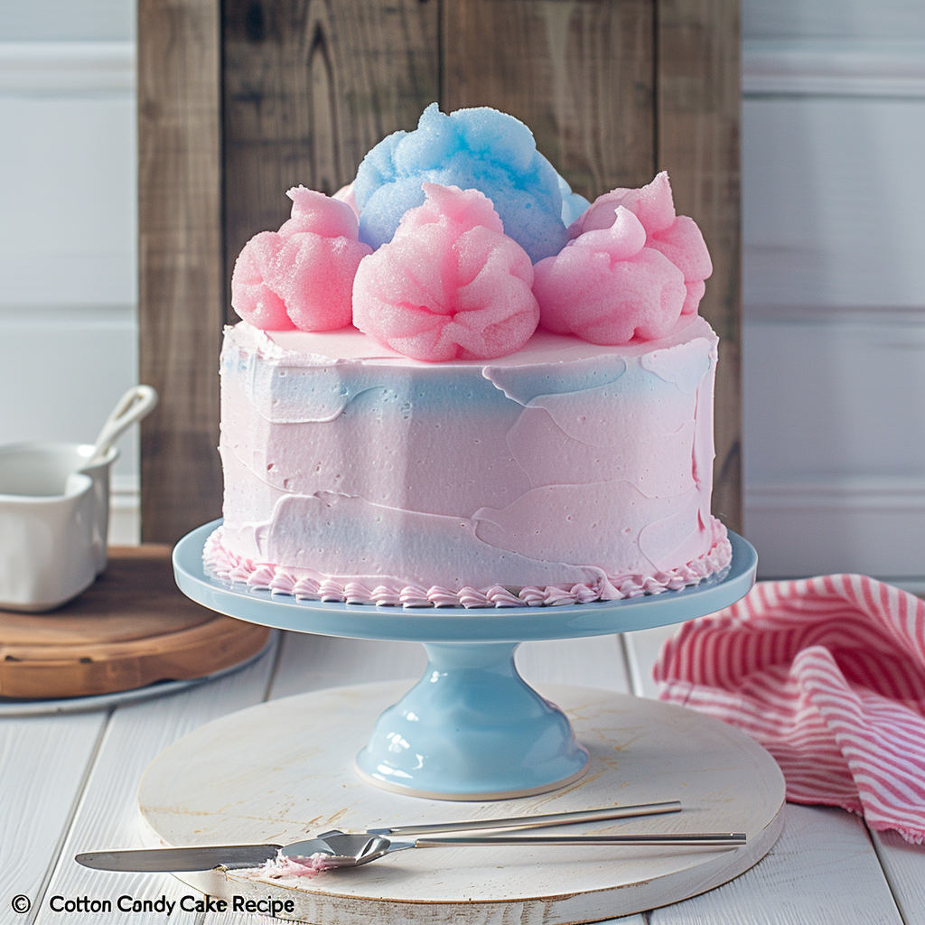 Cotton Candy Cake Recipe: Whimsical Wonders Magic! - The Fresh Man cook