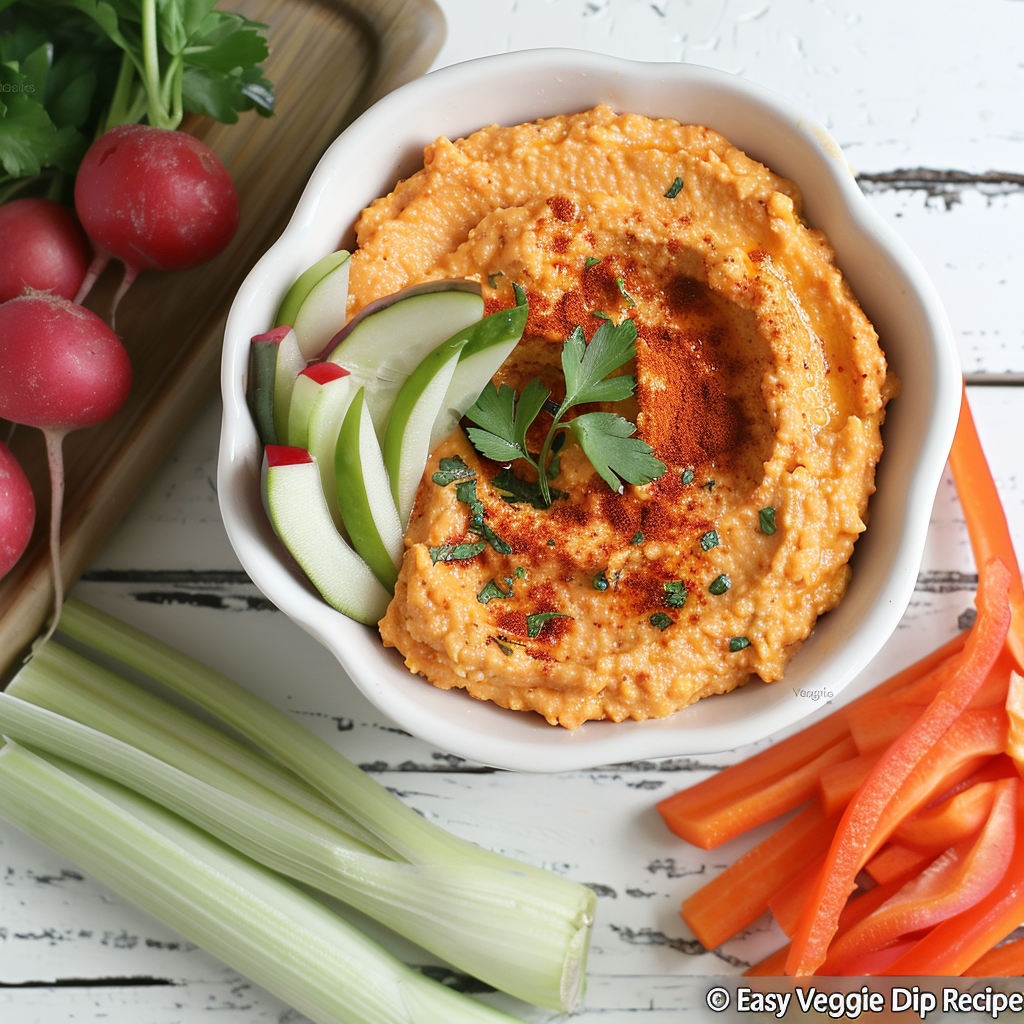 Easy Veggie Dip Recipe: Ultimate Delight! - The Fresh Man cook