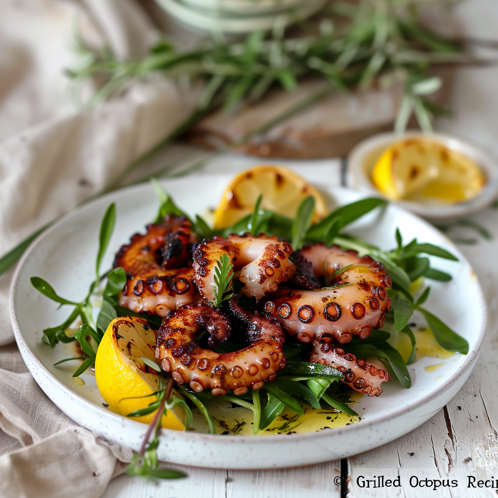 how to cook octopus on the barbecue