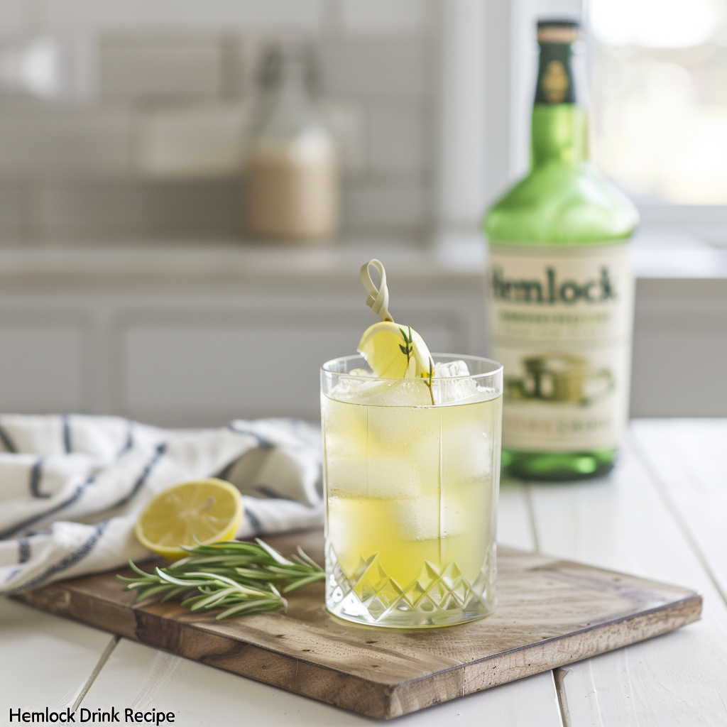 Hemlock Drink Recipe: A Vibrant Cocktail Choice! - The Fresh Man cook