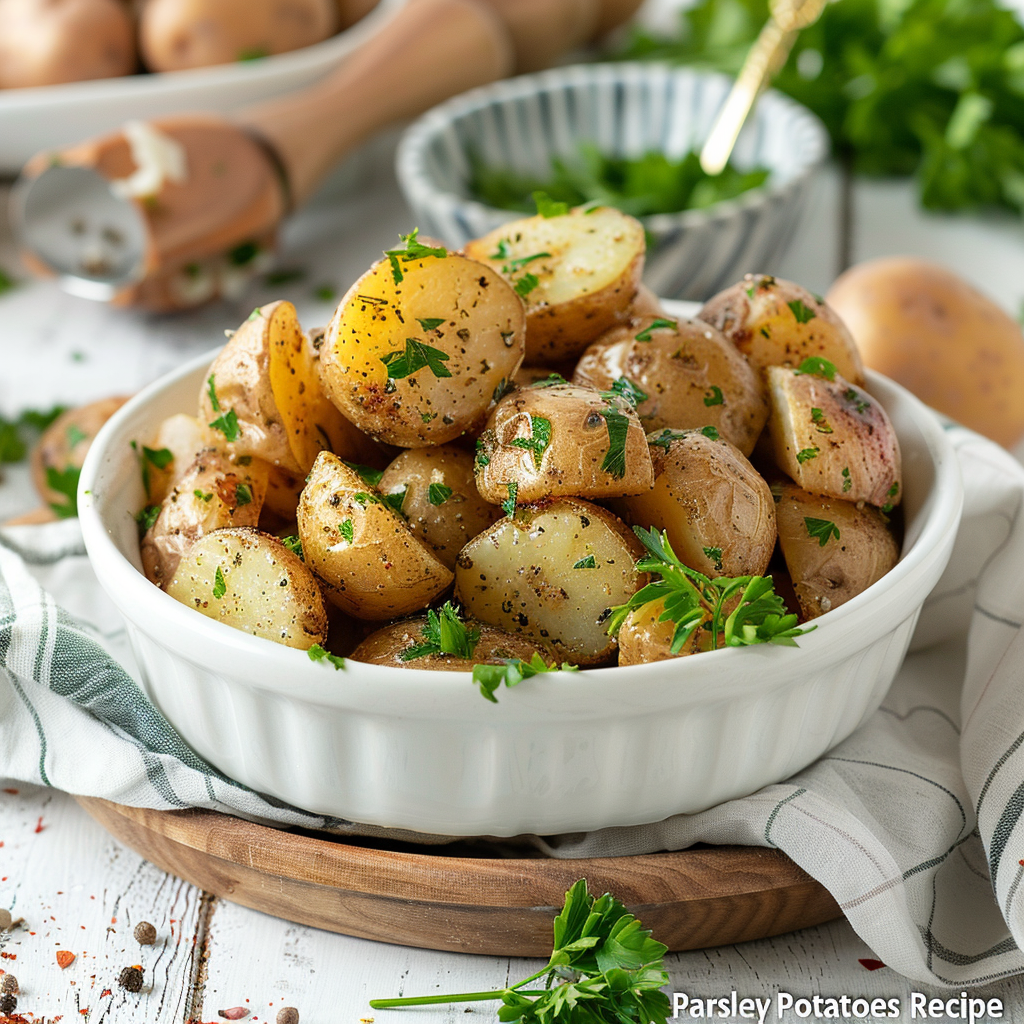 Parsley Potatoes Recipe: Light Up Your Palate! - The Fresh Man cook