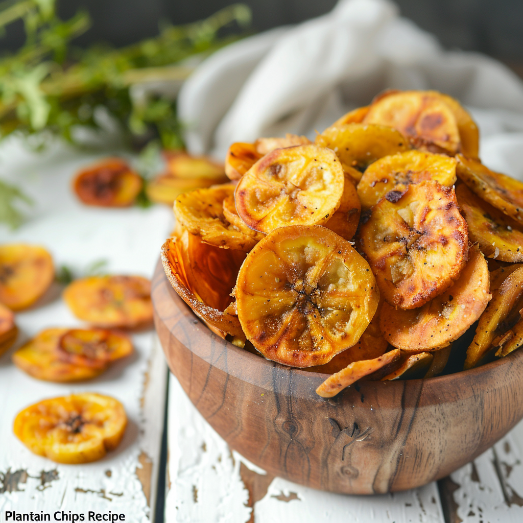Plantain Chips Recipe: Easy Homemade Delightful Twist! - The Fresh Man cook