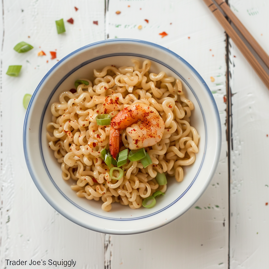 Trader Joe's Squiggly Noodles Recipe: Culinary Adventure! - The Fresh Man cook