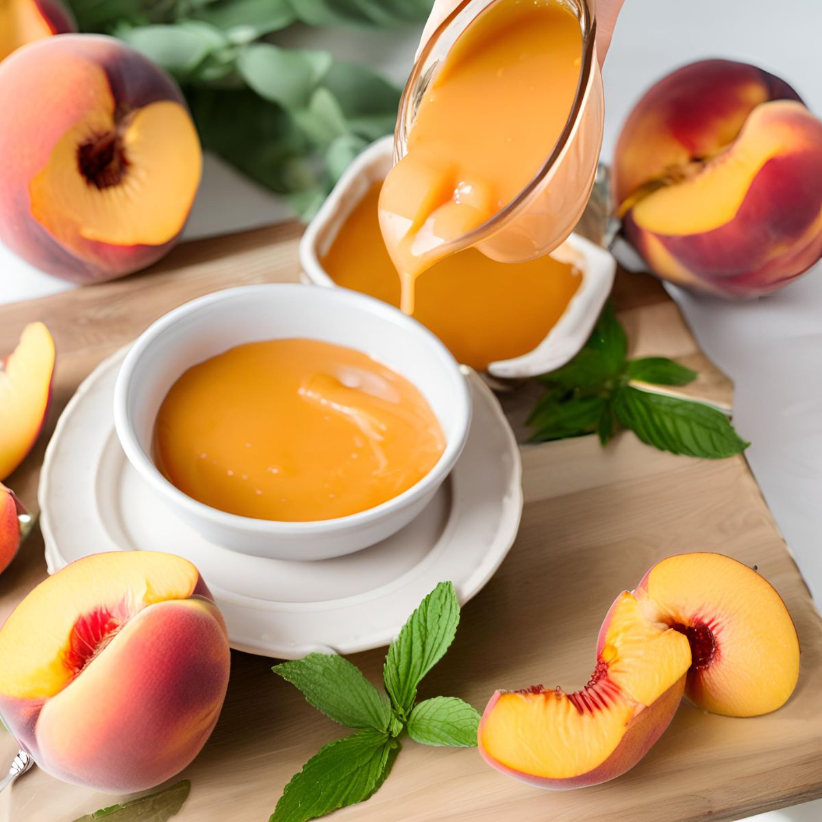 Peach Sauce Recipe: Simple to Make, Big on Flavor! - The Fresh Man cook
