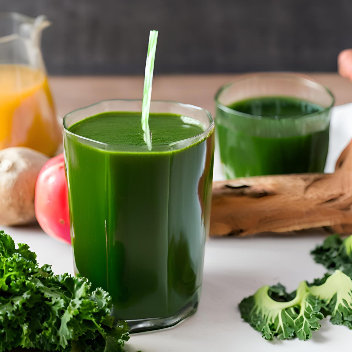 Kale Juice Recipe: A Nutritious and Refreshing Drink! - The Fresh Man cook