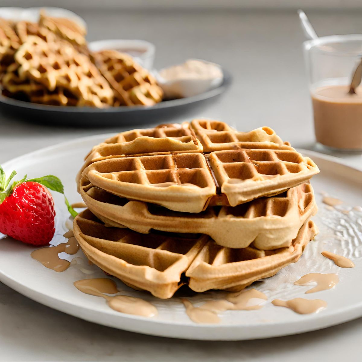 Protein Waffles Recipe: Quick and Tasty! - The Fresh Man cook