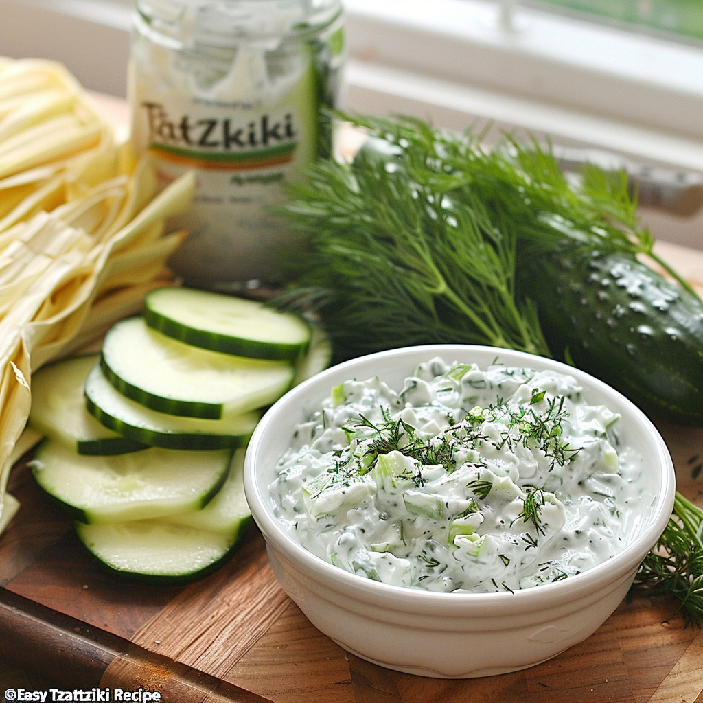 Easy Tzatziki Sauce Recipe: Ignite Your Taste Buds! - The Fresh Man cook
