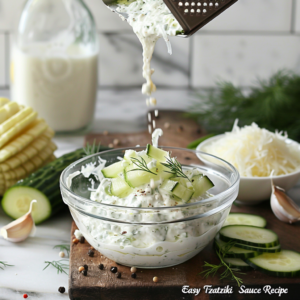 Easy Tzatziki Sauce Recipe: Ignite Your Taste Buds! - The Fresh Man cook