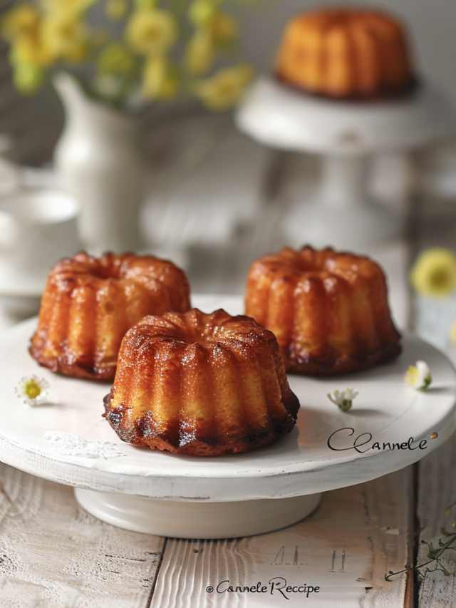 Cannele Recipe - The Fresh Man cook