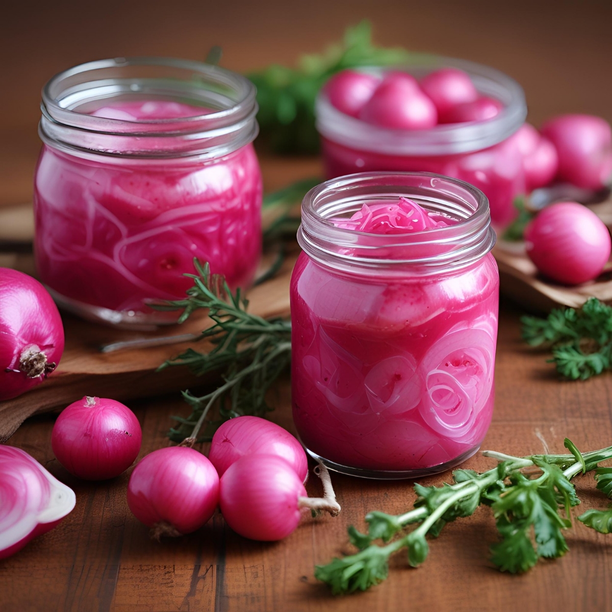 Pink Pickled Onions Recipe: Tangy and Vibrant Twist! - The Fresh Man cook
