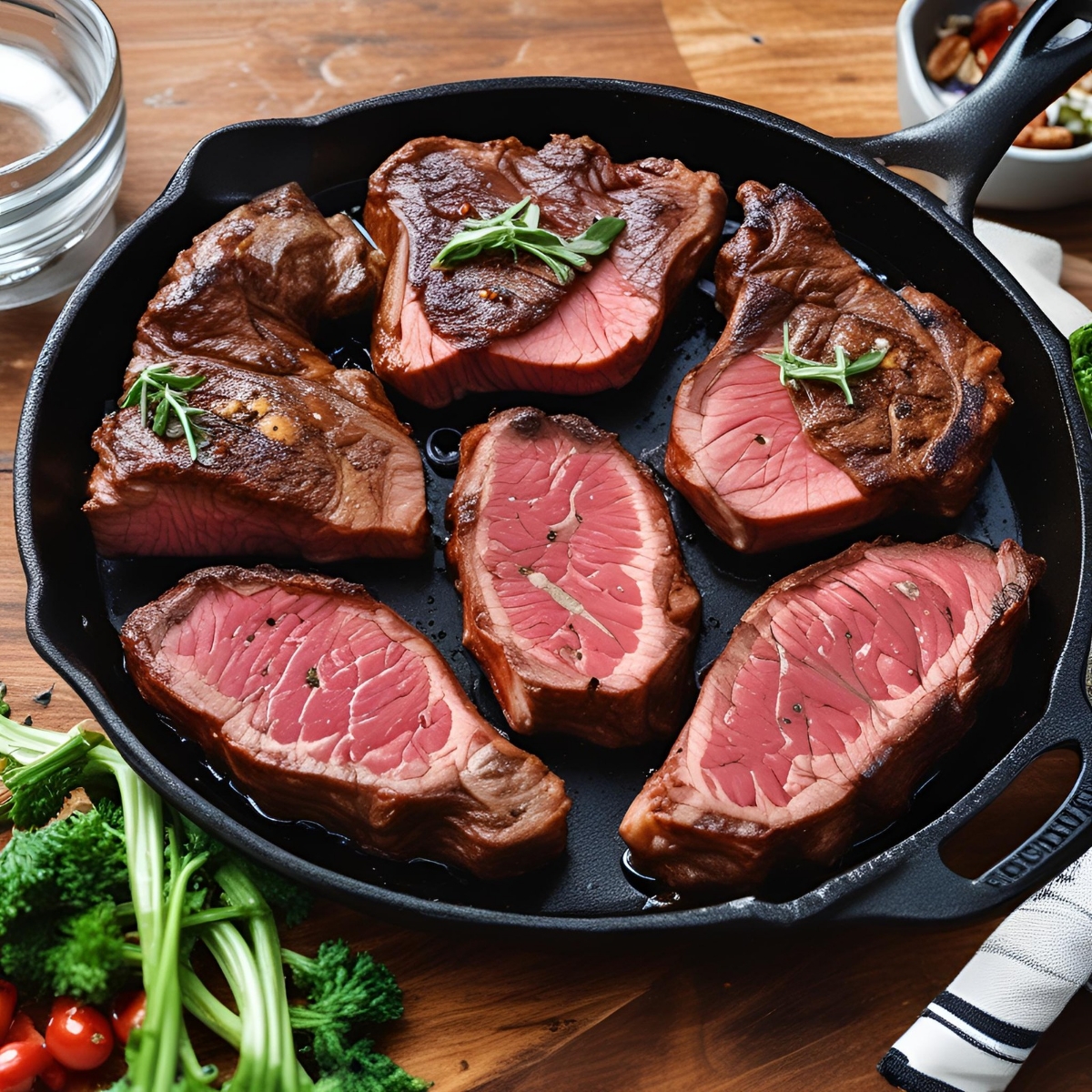 Cast Iron Skillet Steak Recipe Easy And Flavorful The Fresh Man Cook