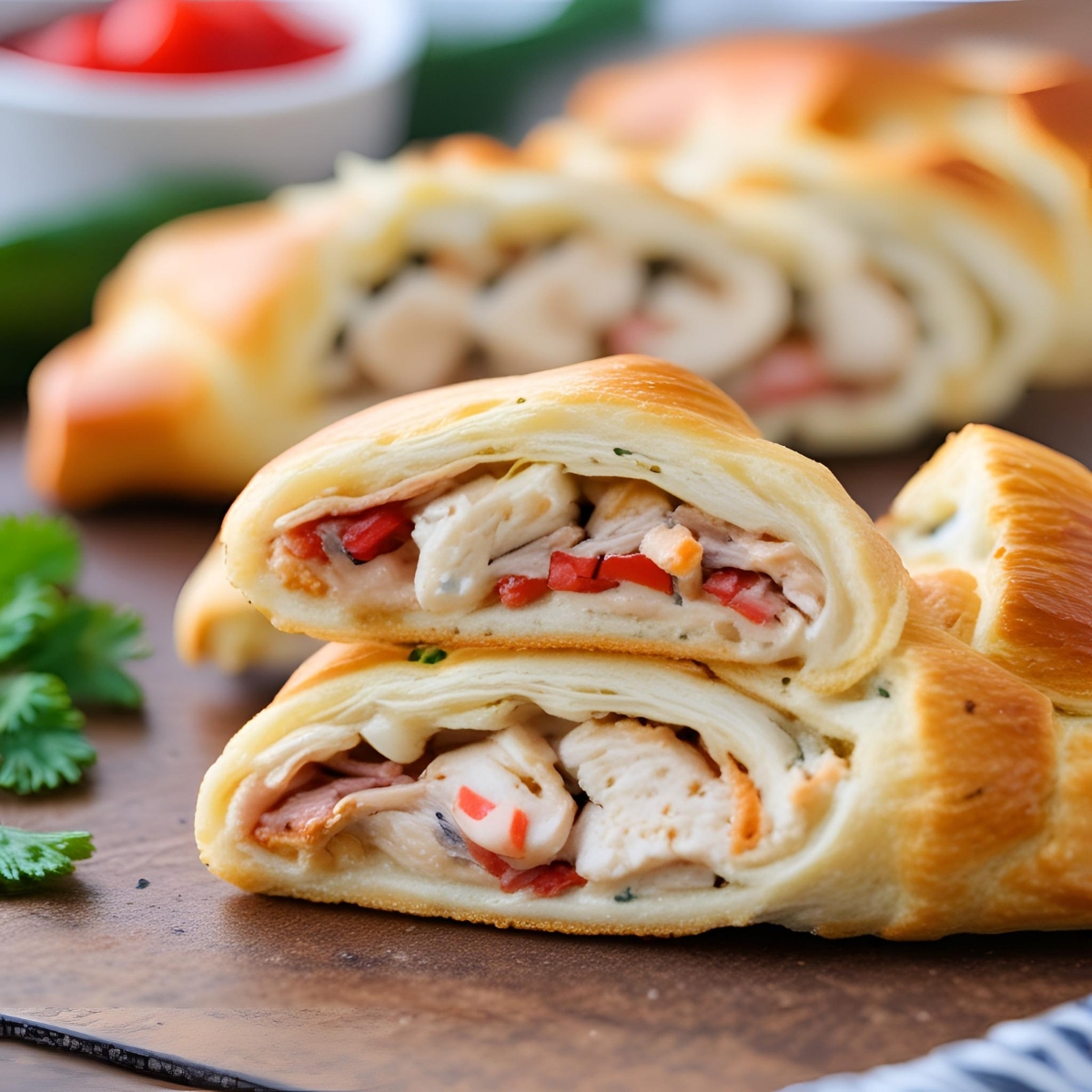 Chicken Stuffed Crescent Rolls Recipe: Simple & Delicious! - The Fresh Man cook