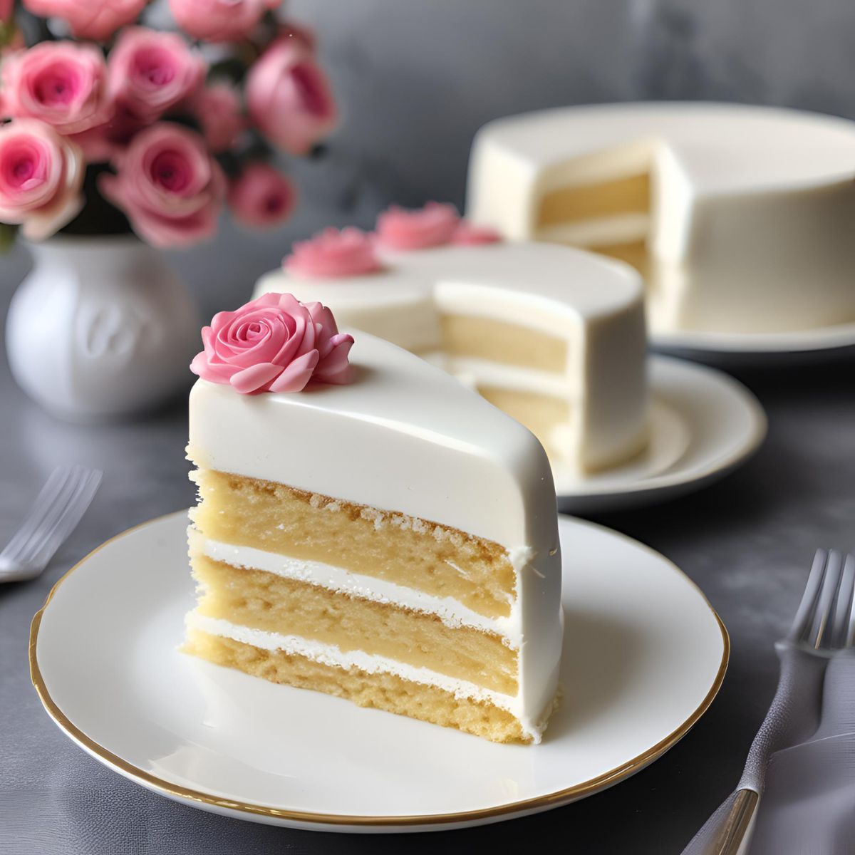 White Mirror Glaze Cake Recipe: Easy Steps to a Glossy Delight! - The ...