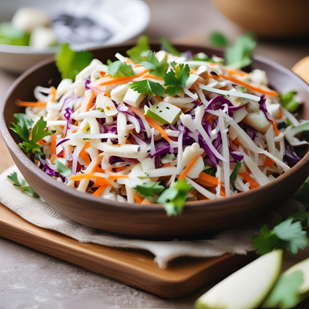 Jicama Slaw Recipe: Crunchy and Refreshing! - The Fresh Man cook