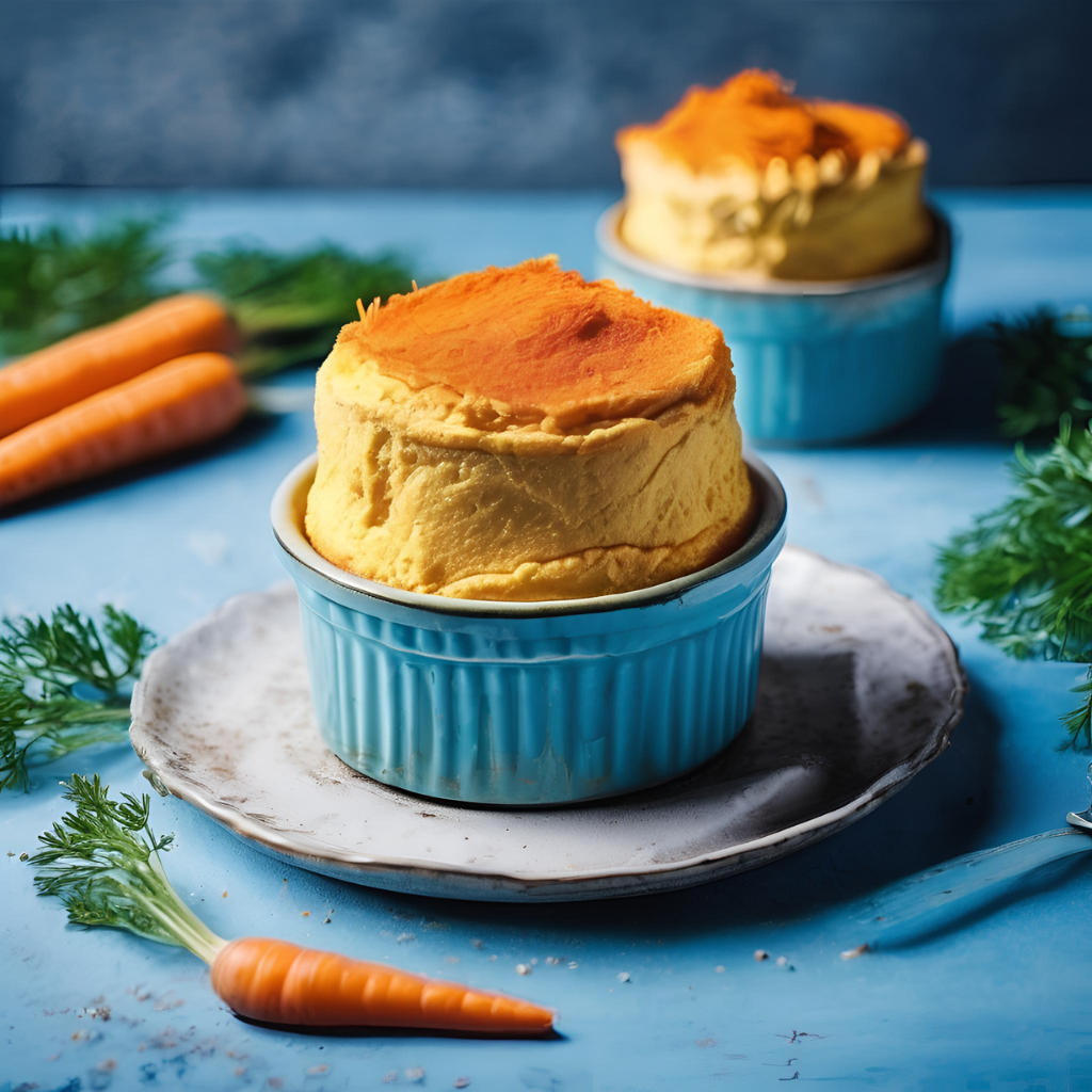 Carrot Souffle: Perfectly Fluffy Souffle! - The Fresh Man cook