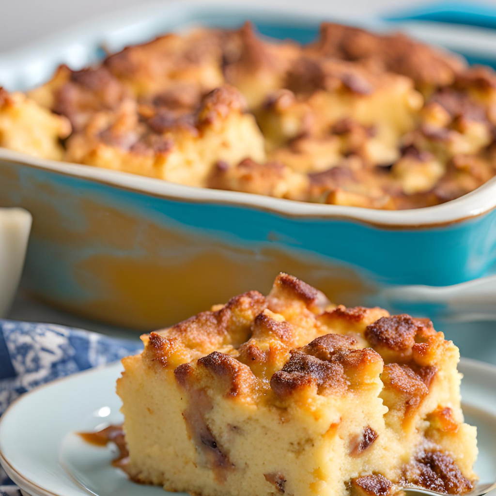 Cornbread Pudding Crumbly And Creamy Dessert Treat The Fresh Man Cook