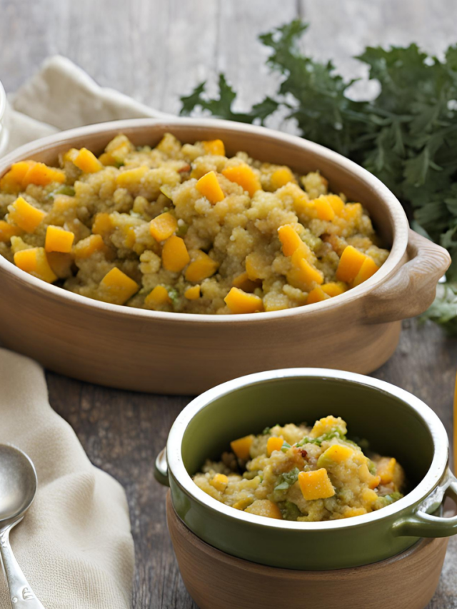 Squash Dressing Recipe: Comforting Squash Dressing Bake! - The Fresh Man cook