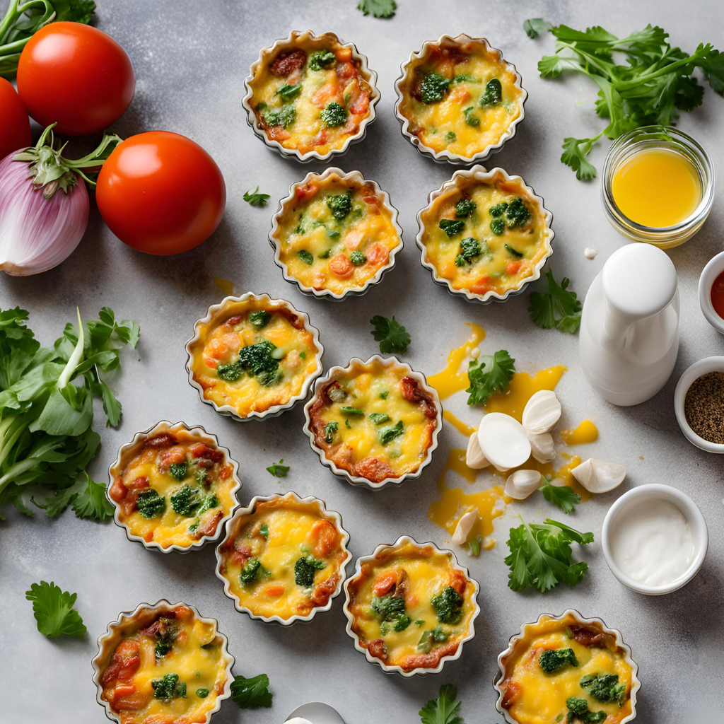 Crustless Mini Quiche Recipe: Simply Perfect Mini Quiches! - The Fresh ...