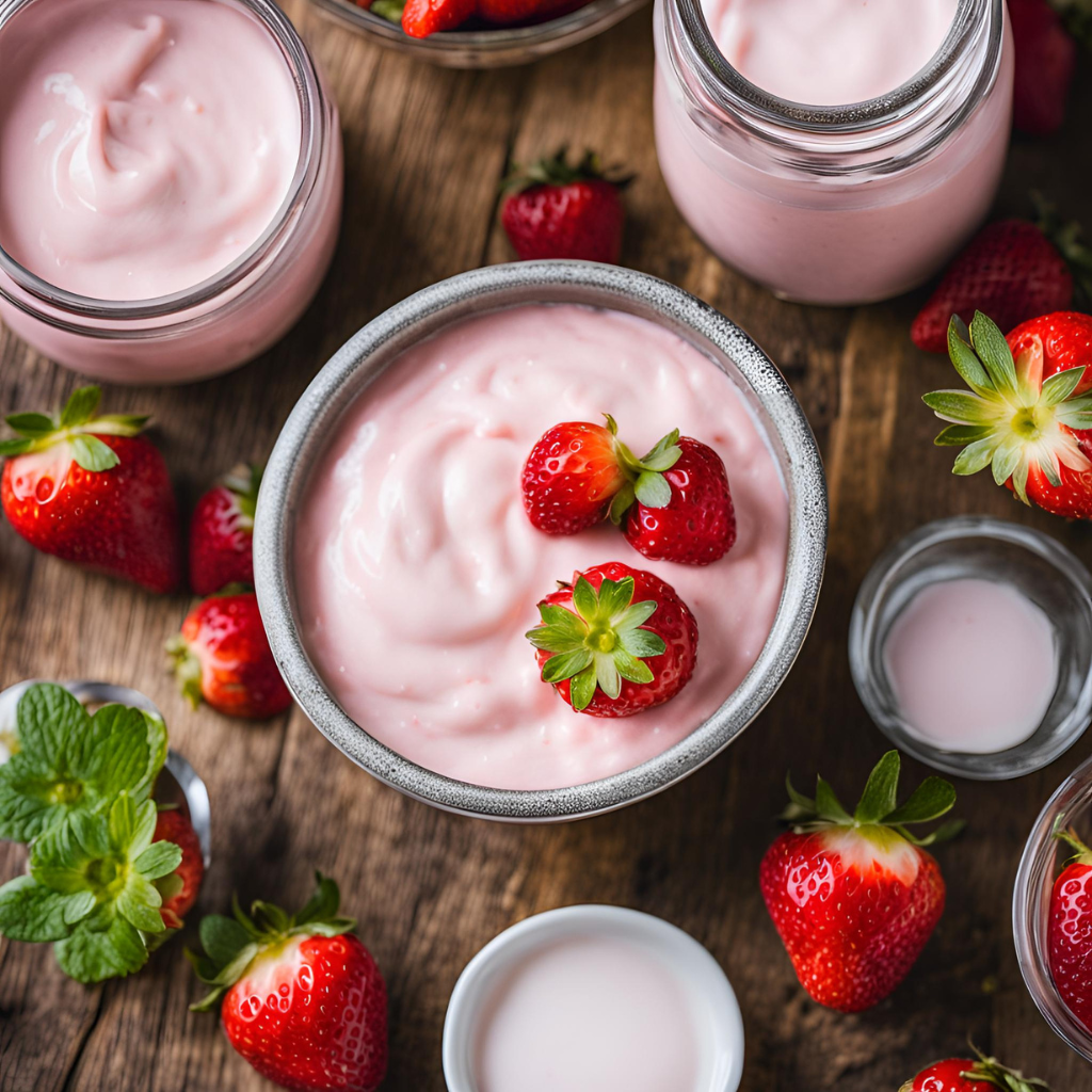 Homemade Strawberry Yogurt: Fresh And Fruity Yogurt Delight! - The ...