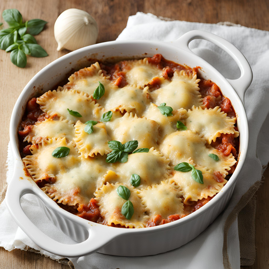 Ravioli Casserole: Cheesy And Comforting Ravioli! - The Fresh Man cook