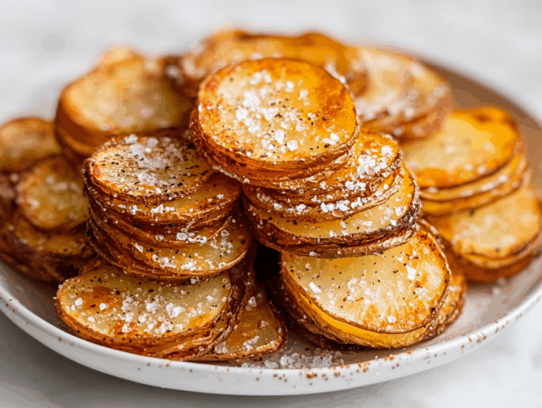 Thousand Layer Potatoes: Golden Crispy Potato Stacks! - Explore a ...