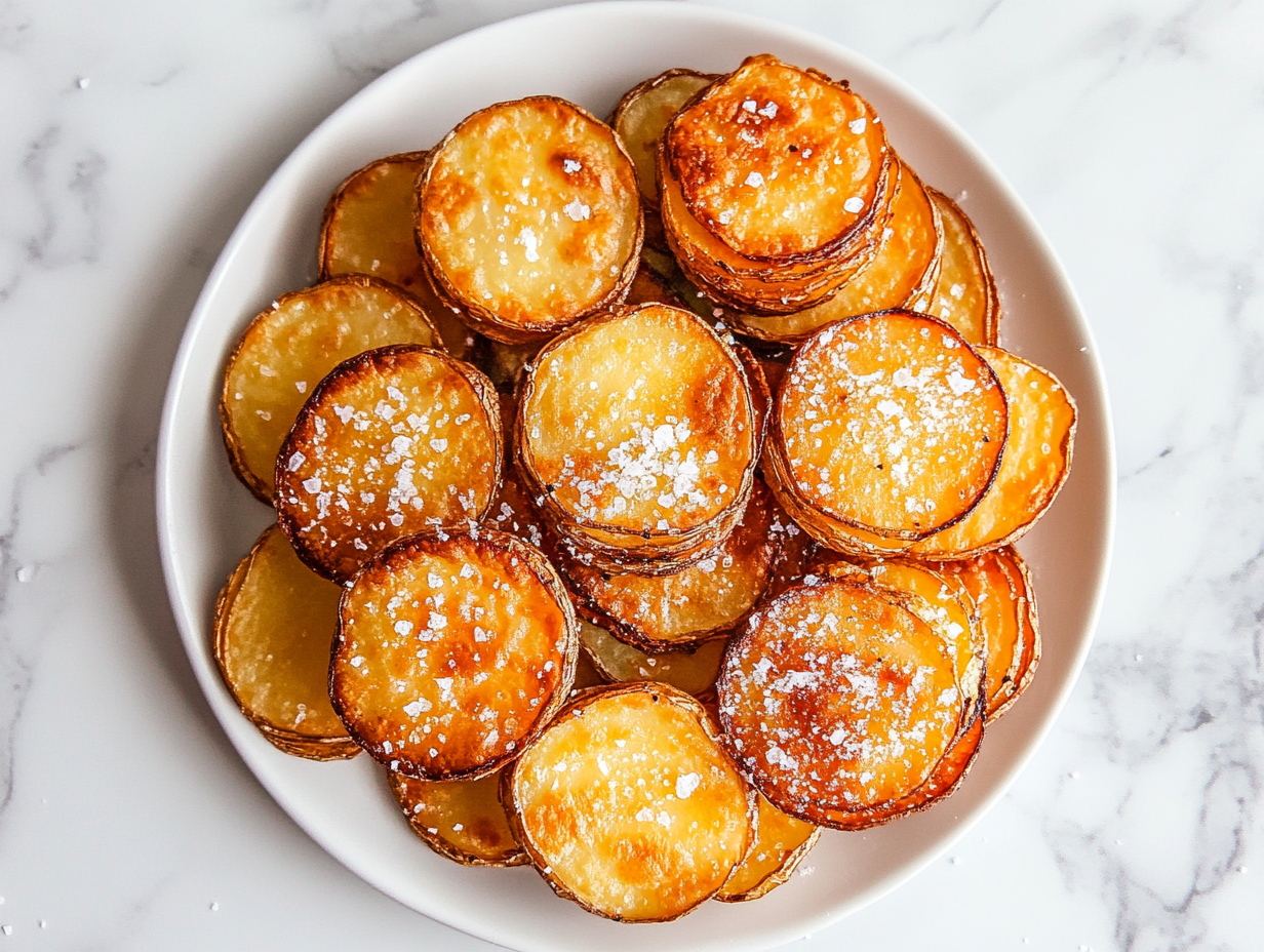 Thousand Layer Potatoes: Golden Crispy Potato Stacks! - Explore a ...