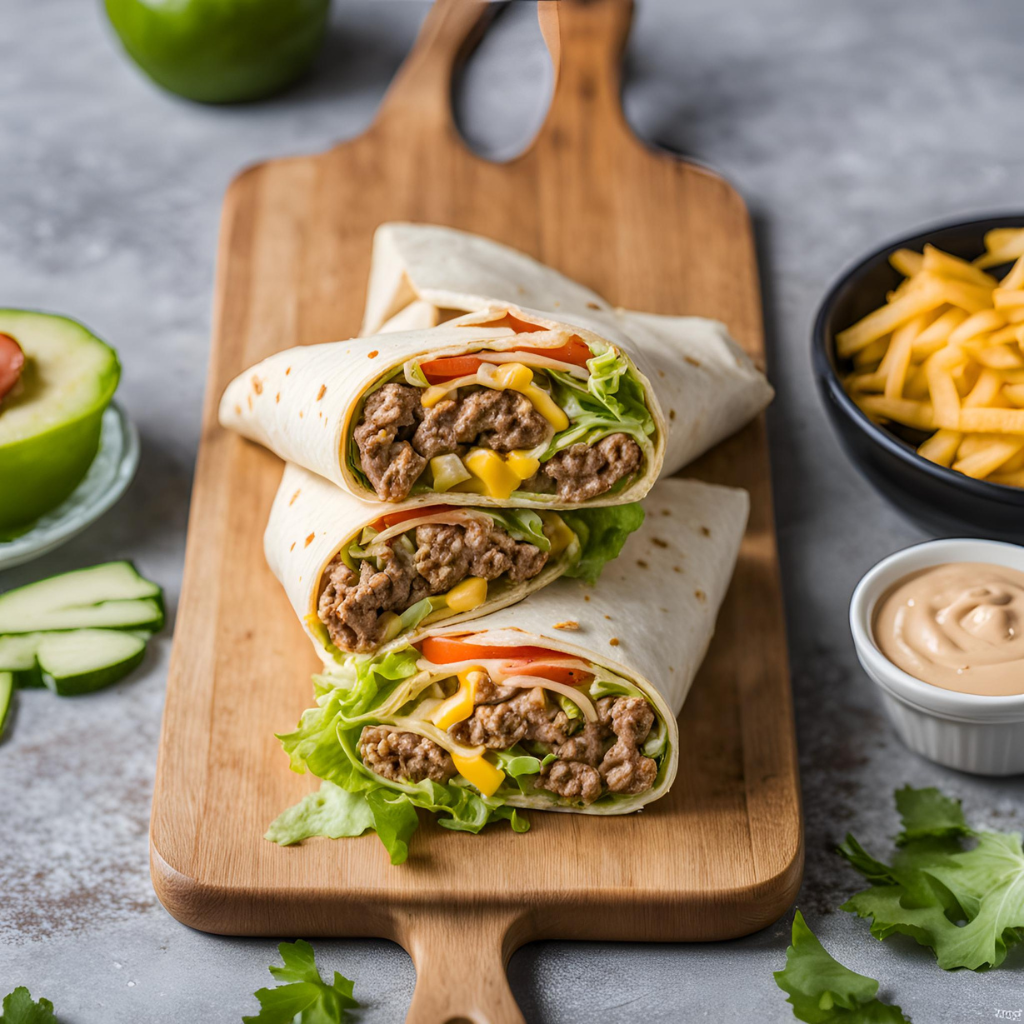 Big Mac Wrap: Classic Homemade Tortilla Wrap! - Explore a Variety of ...