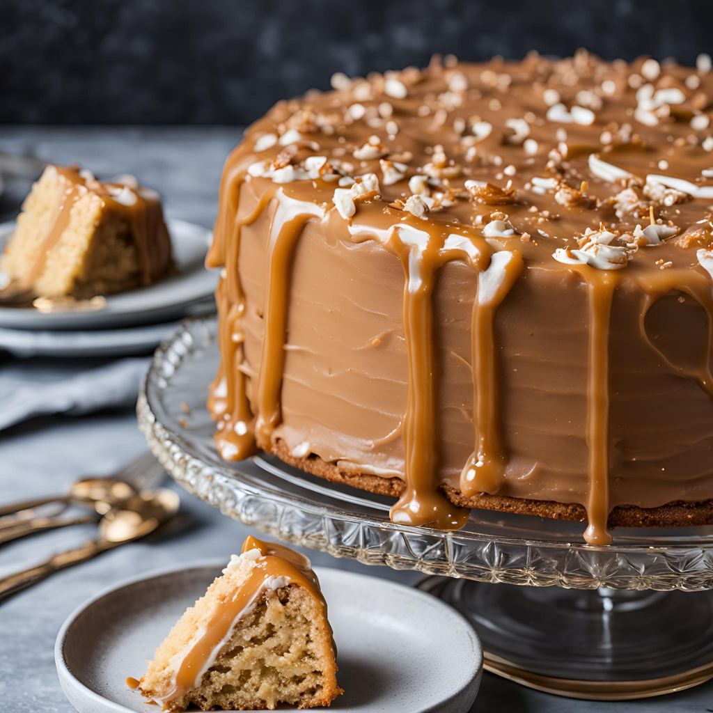 Salted Caramel Cake: Sweet And Savory Bliss! - The Fresh Man cook