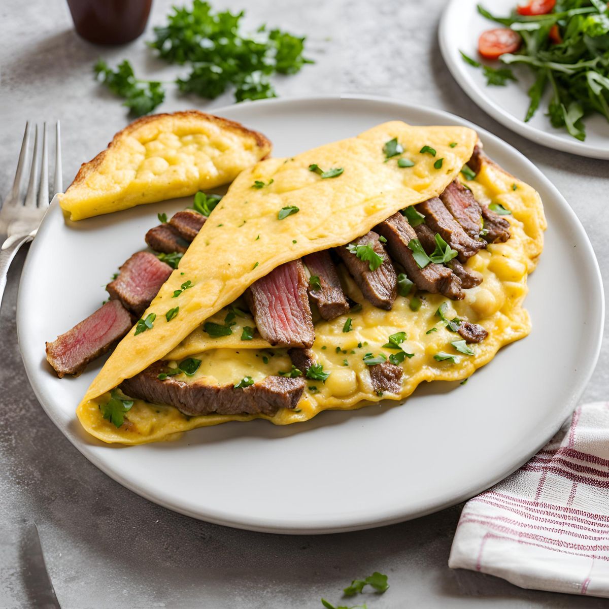Steak Omelet Recipe: Savory Breakfast Delight! - Explore a Variety of ...